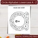 Color by Letter Worksheet A-Z: Uppercase Printable (digital Download ...