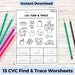 CVC Words Find and Trace Activity Printable 1st Grade Worksheets ...