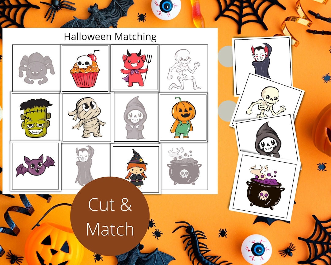 Halloween Activity Worksheets for Toddlers, Halloween Activity Book for ...