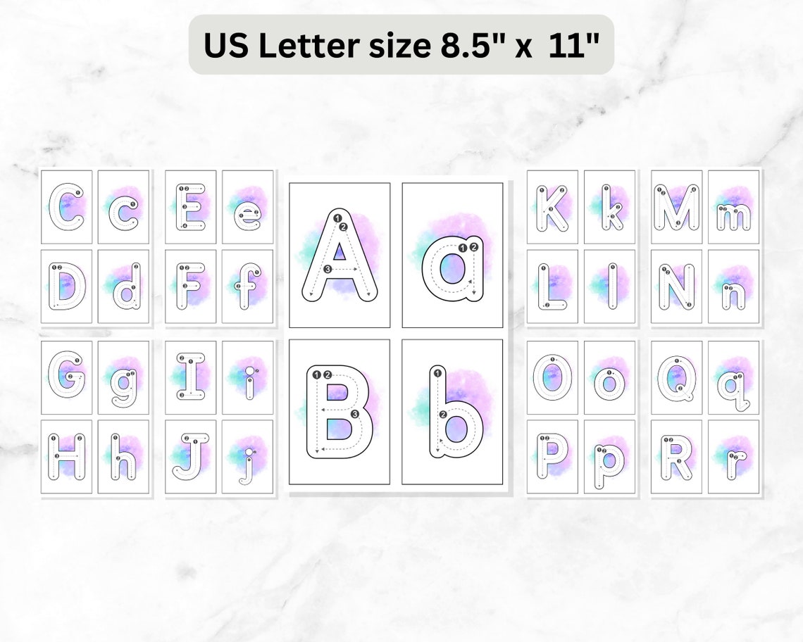 ABC Cards Printable | Homeschool Printable Preschool Alphabet ...