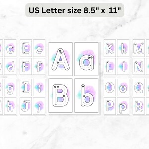 ABC Cards Printable | Homeschool Printable Preschool Alphabet ...