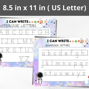 Alphabet Practice Tracing Letters for Toddler | Printable Letter ...