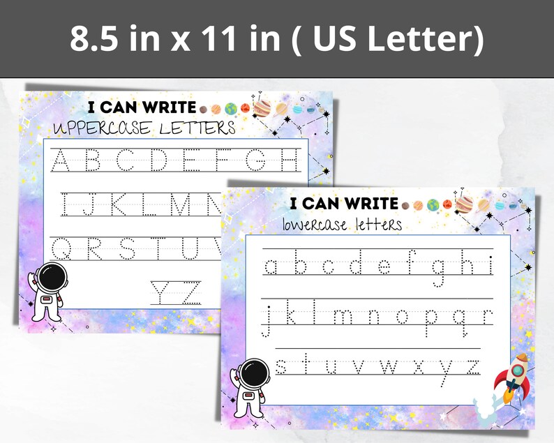 Alphabet Practice Tracing Letters for Toddler | Printable Letter ...
