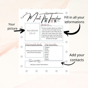 Editable Teacher Template Bundle: Newsletter, Welcome Letter, Accident ...