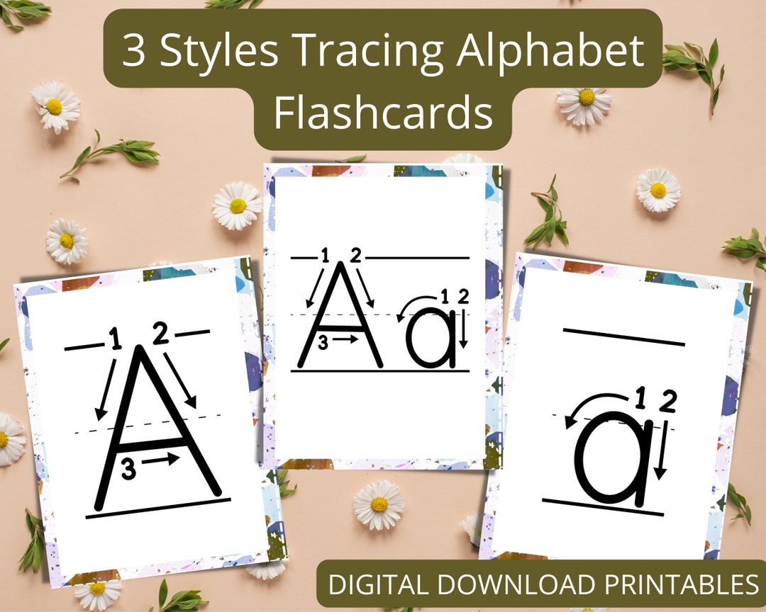 ABC Cards Printable | Homeschool Printable Preschool Alphabet ...