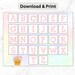 Flower Theme Alphabet Matching: Cut & Paste Activity (digital Download ...
