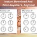 10 Printable Time Worksheets for Kindergarten, 1st and 2nd Grade What ...