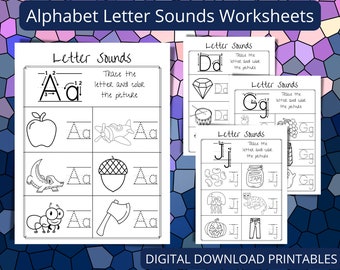 Alphabet Worksheets, Printable Letter Worksheets, Homeschool Worksheets ...