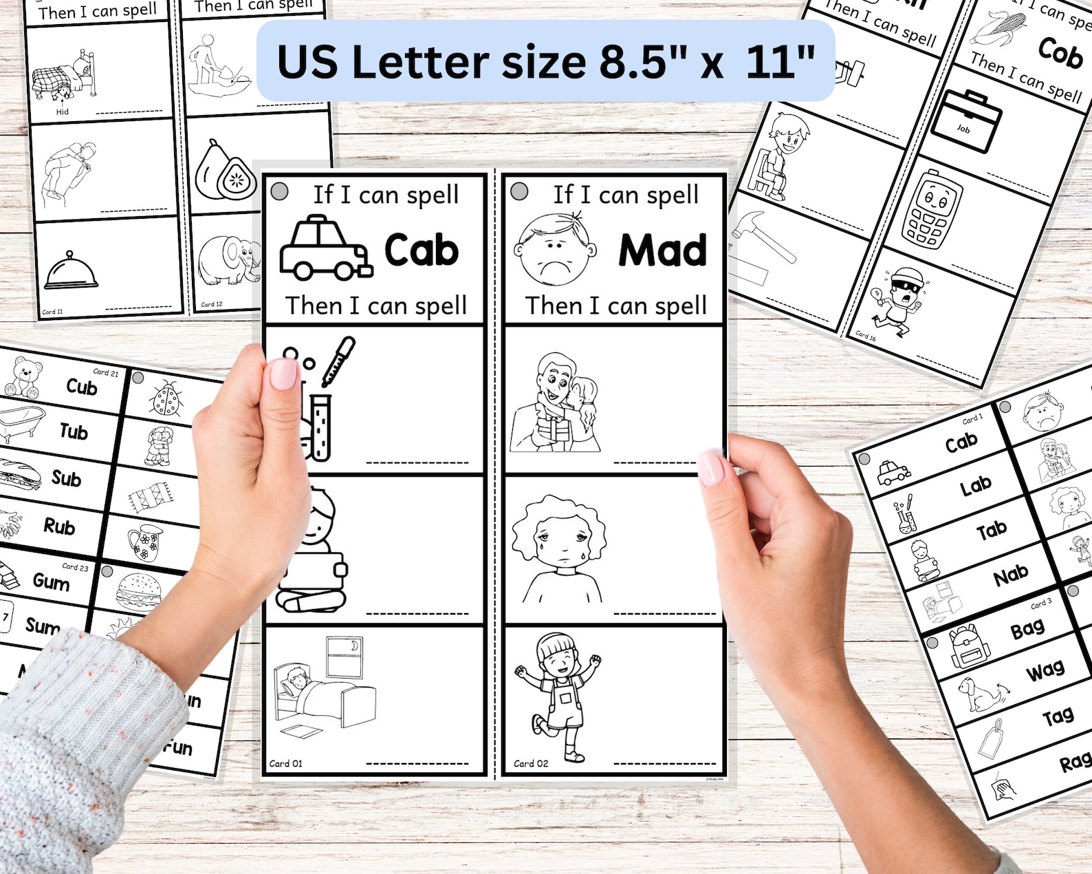 CVC Words Find and Trace Activity: Elementary Language Arts | Printable ...