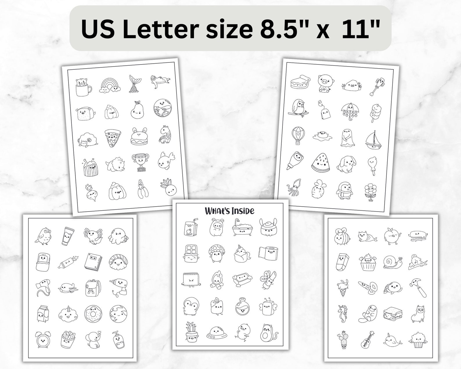 101 How to Draw Step by Step Drawing Activity for Kid | Easy Drawing ...