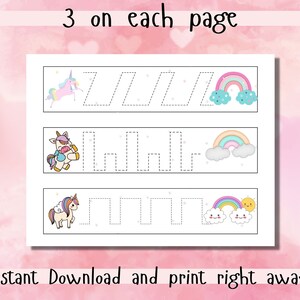 Motor Skill Tracing Lines Pencil Control Worksheet Activity Busy Binder ...