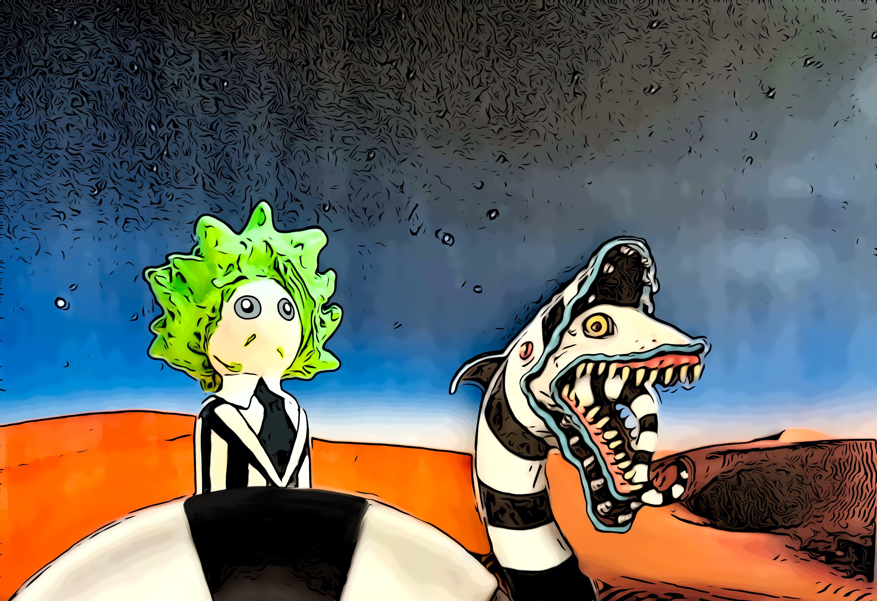 Beetlejuice/ Lydia Deets Peg Doll Photo Wall Art - Etsy