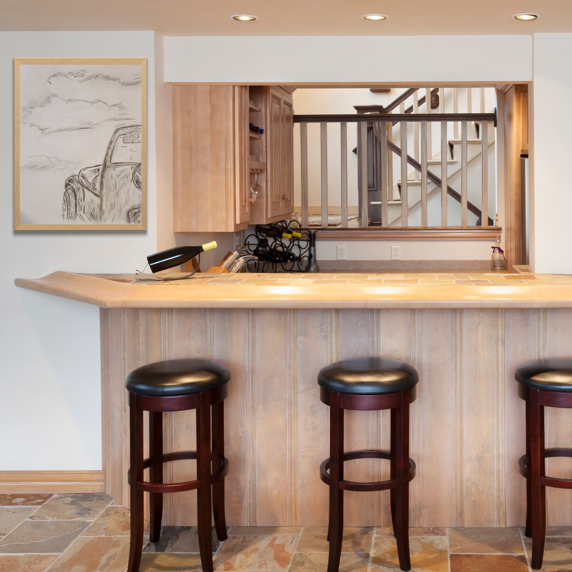 Jeep Photo Printable, Jeep Art, Jeep Sketch, Hand Drawn Jeep Print ...