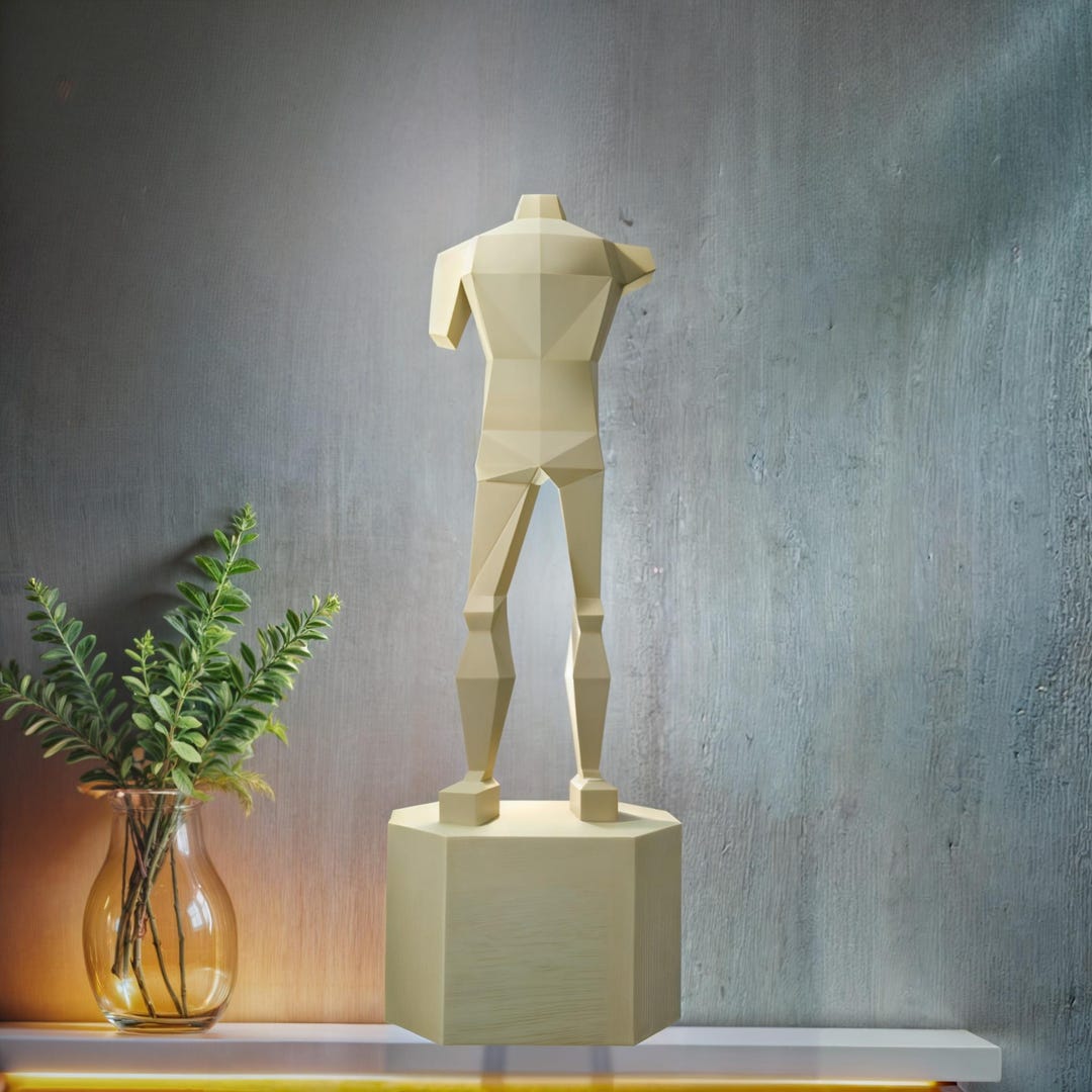 STATUE PAPERCRAFT - Low Poly - Etsy