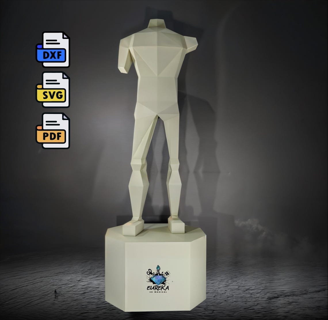 STATUE PAPERCRAFT - Low Poly - Etsy