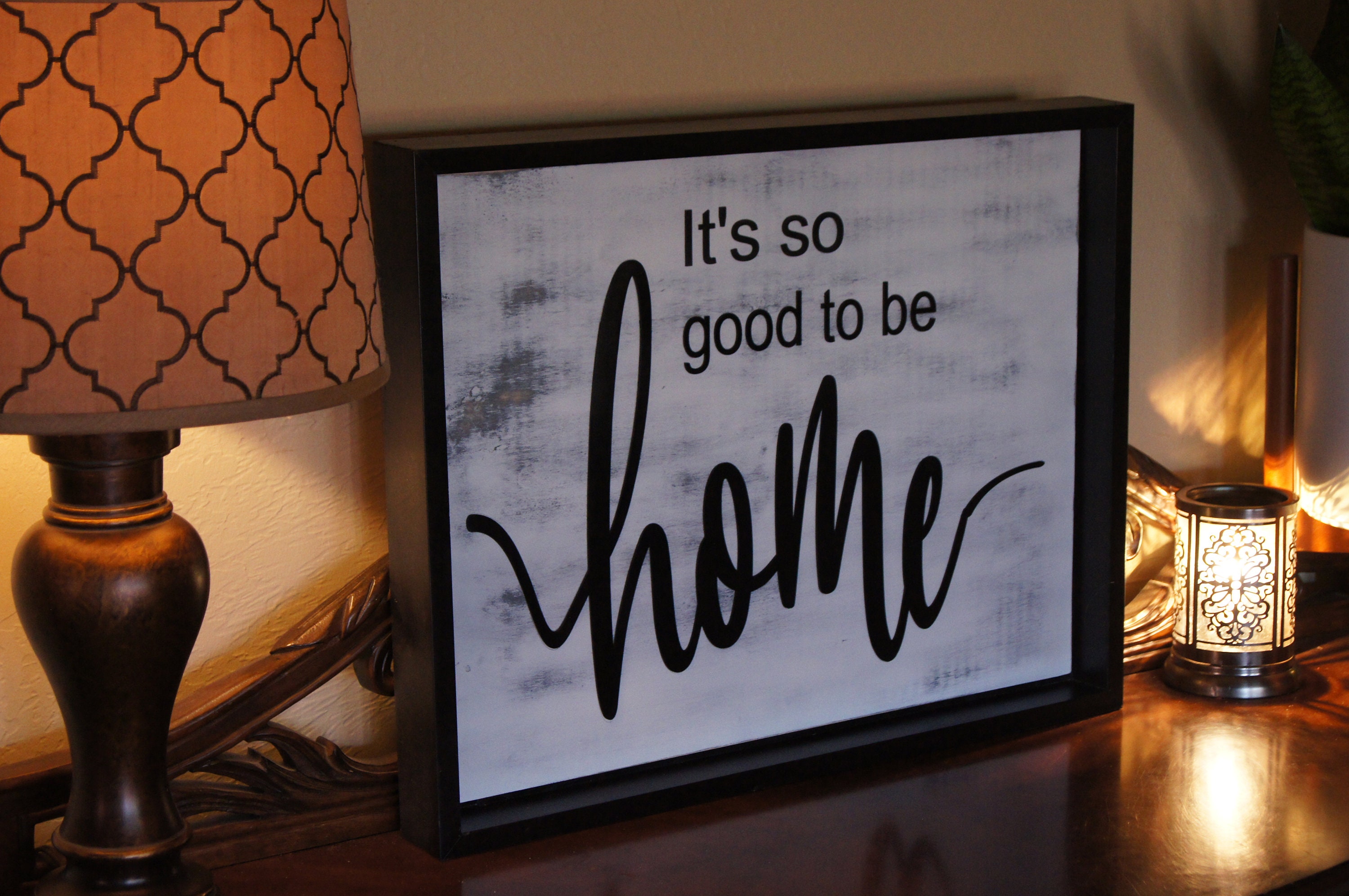 It's so Good to Be Home, Farmhouse Wall Decor, Handmade Decor, Home ...