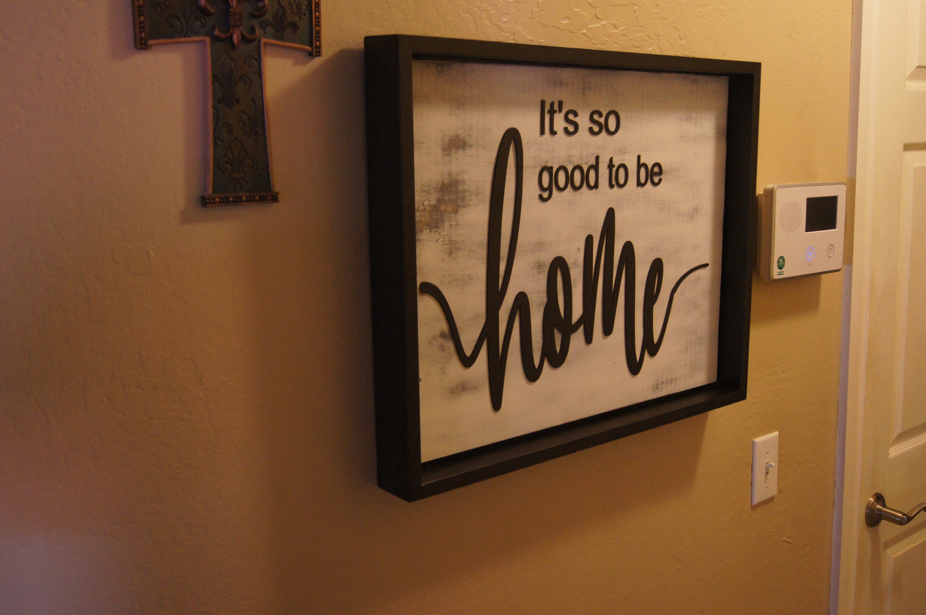 It's so Good to Be Home, Farmhouse Wall Decor, Handmade Decor, Home ...