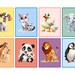 Baby Animals and Their Parents Flash Cards - Set of 8 Printable Kids ...