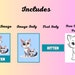 Baby Animals and Their Parents Flash Cards - Set of 8 Printable Kids ...