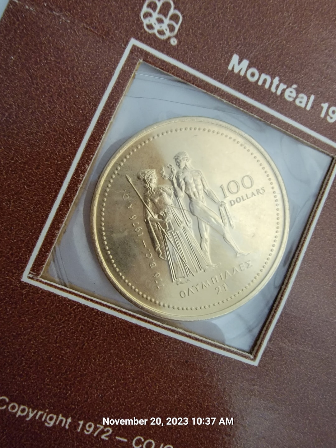 1976 Canada 1/4oz Gold 100 Dollar Olympic Gold Coin Queen - Etsy