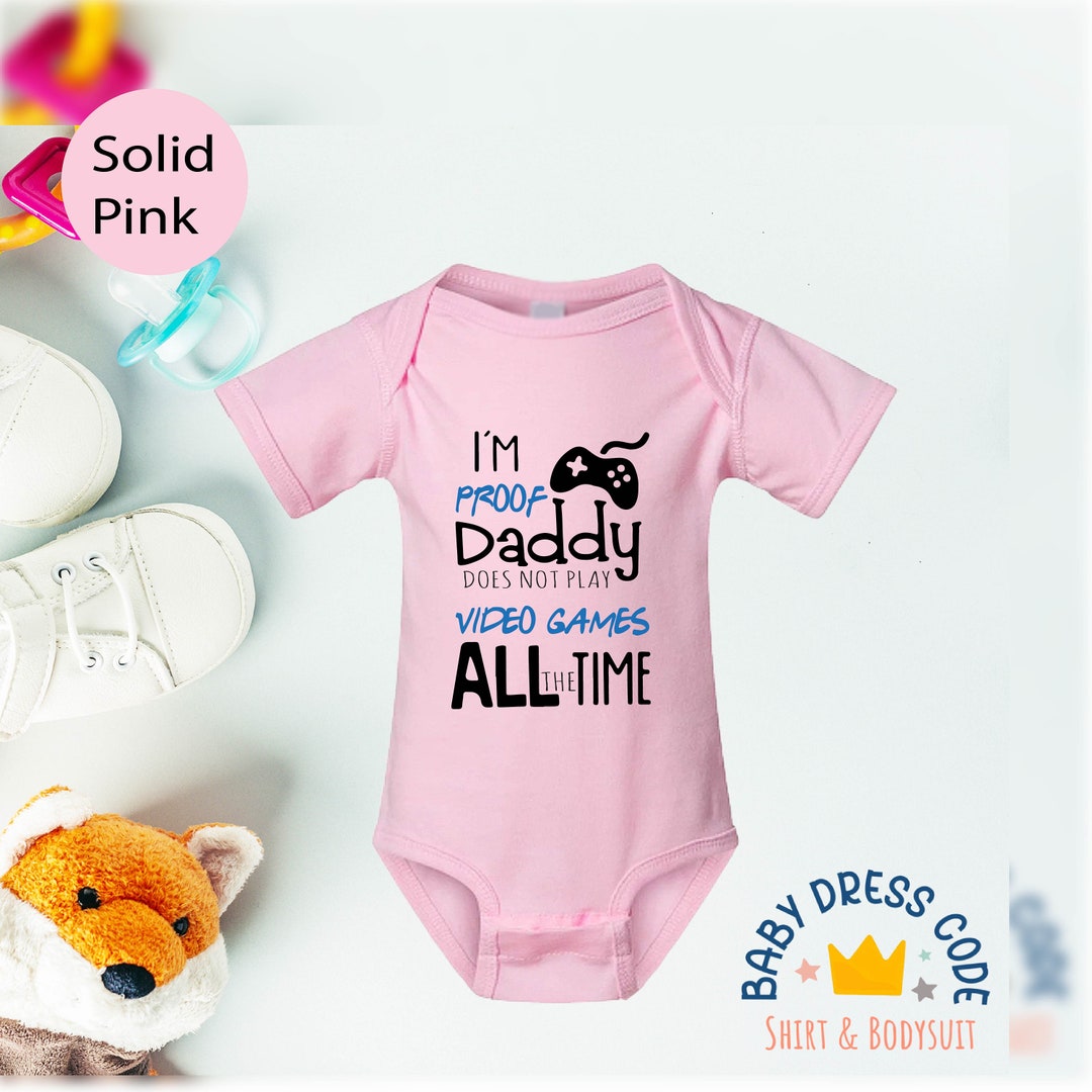 Funny Gamer Dad Onesie® - Video Game Baby Bodysuit - Etsy