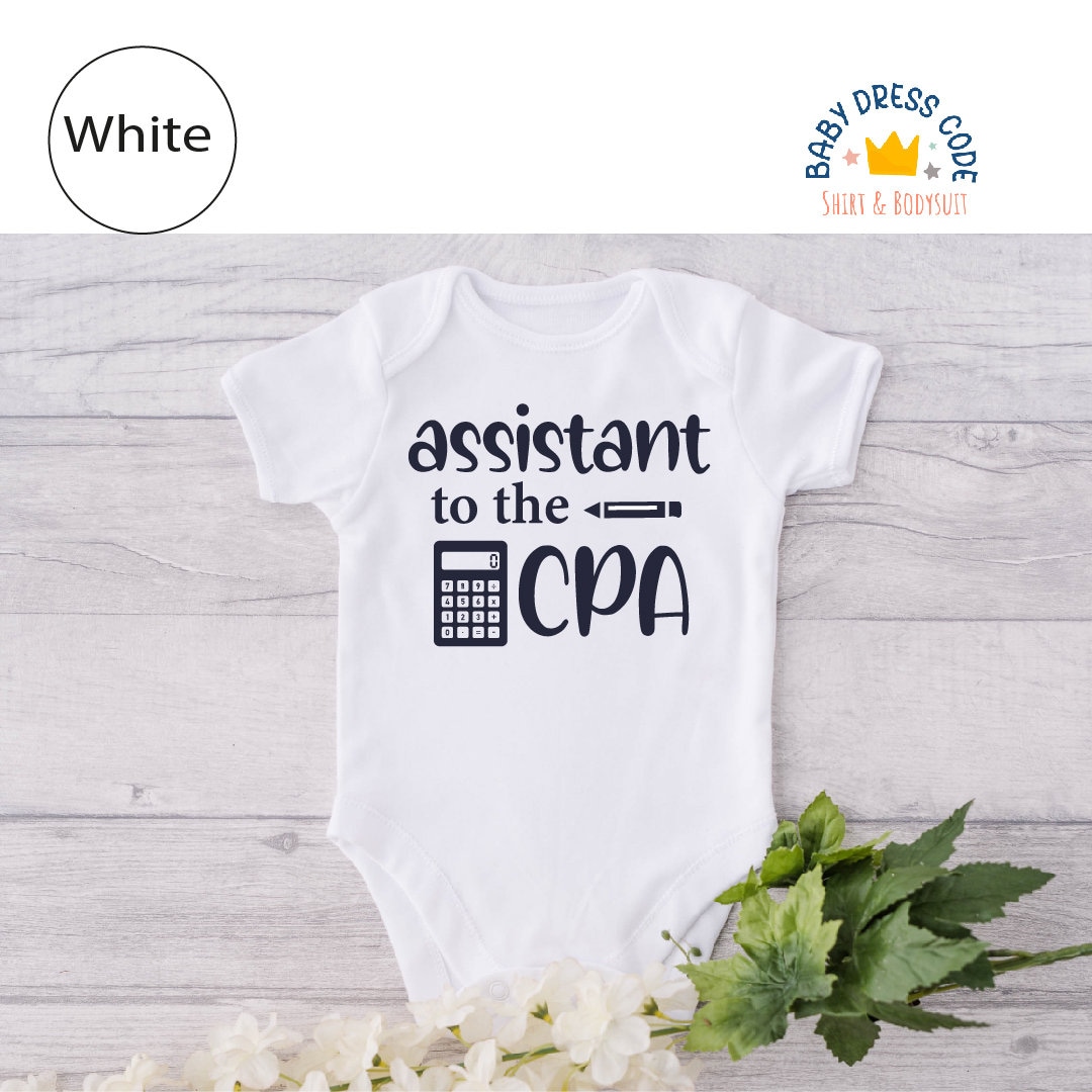 Accountant Bodysuit, Accounting Baby Calculator Bodysuit, Cpa Bodysuit ...