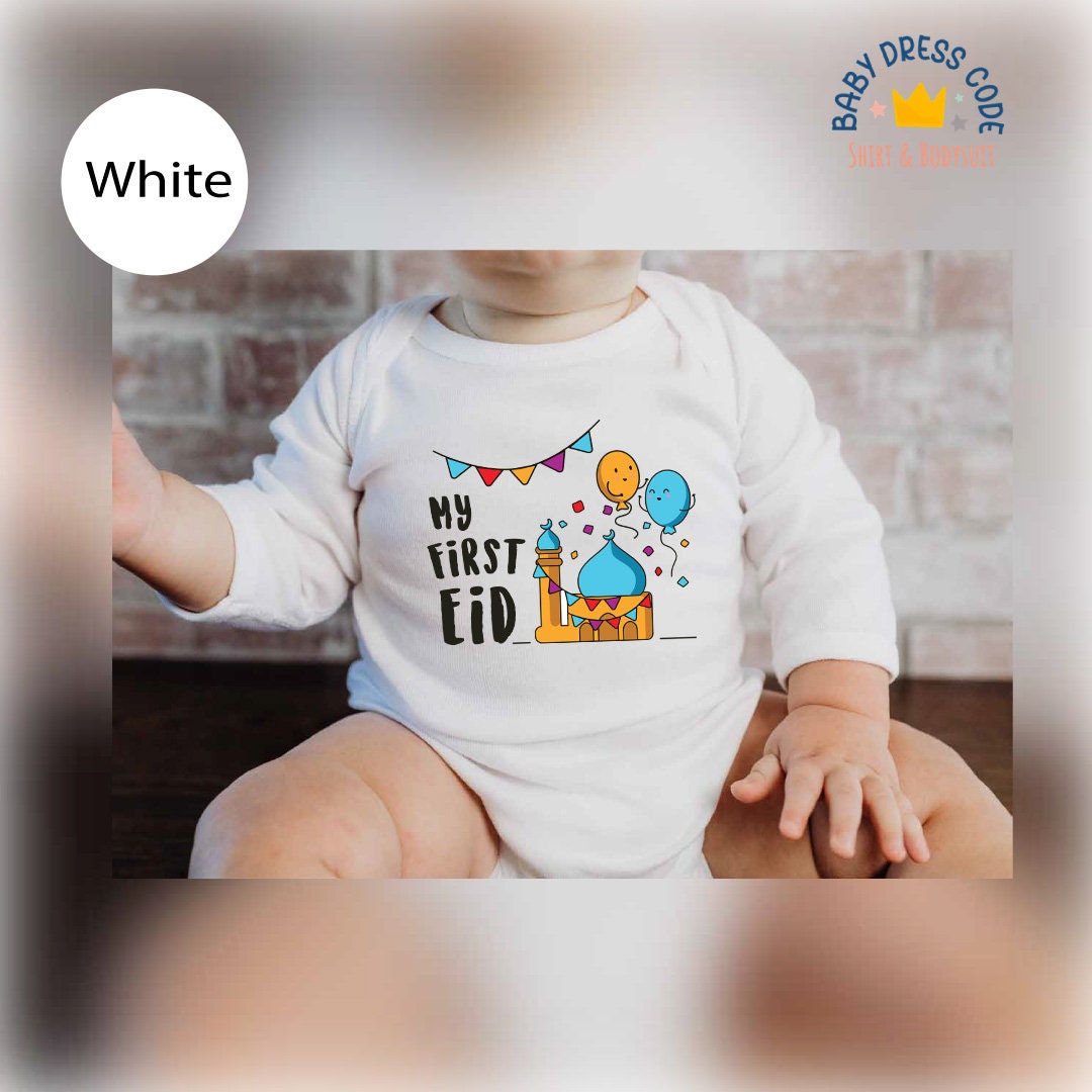 My First Eid Baby Bodysuit: Islamic Ramadan Gift - Etsy