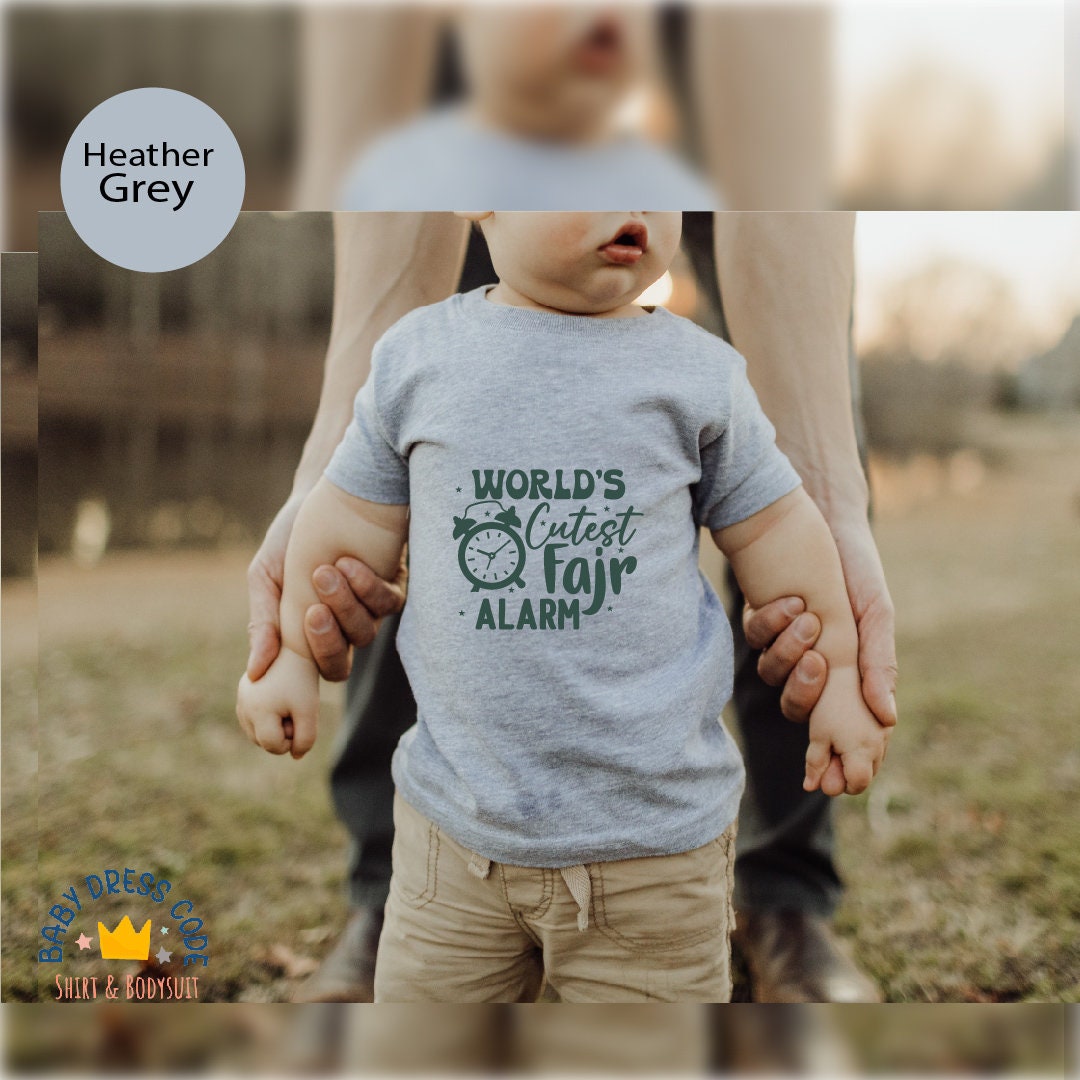 Fajr Alarm Clock Baby Bodysuit, Funny Muslim Gift, Ramadan EID Gift - Etsy