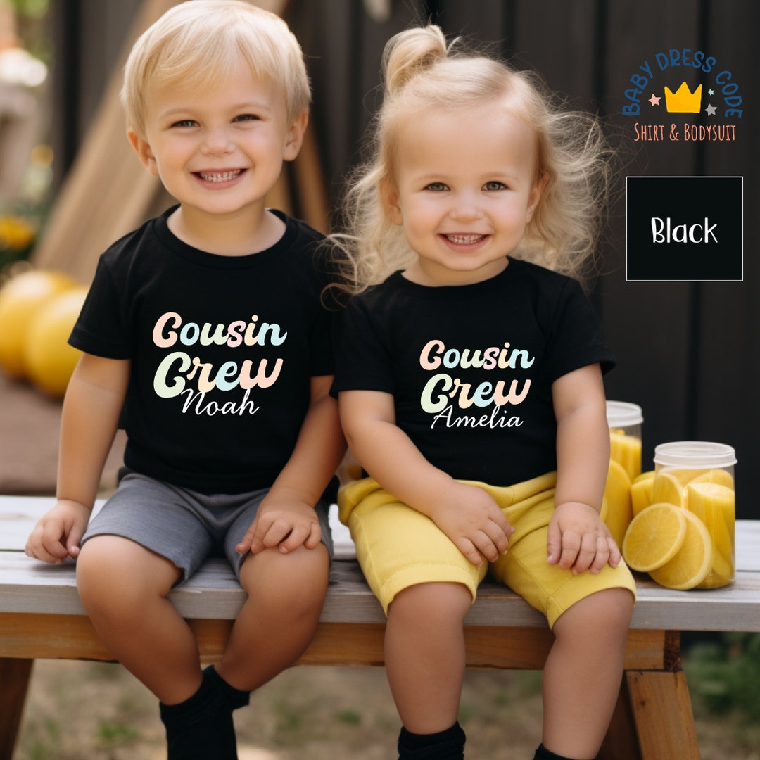 Retro Cousin Crew Toddler Shirt: Custom Family Reunion Matching Tees - Etsy