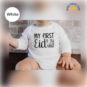 My First Eid Baby Onesie®: Muslim Bodysuit - Etsy