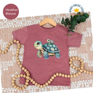 Mom and Baby Turtle Bodysuit: Sea Turtle Lover Gift - Etsy