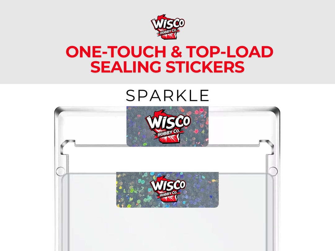 Custom Printed Sealing Stickers Sparkle - Etsy