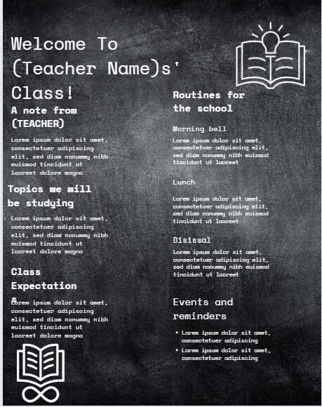 Editable Classroom Welcome Sheet - Etsy