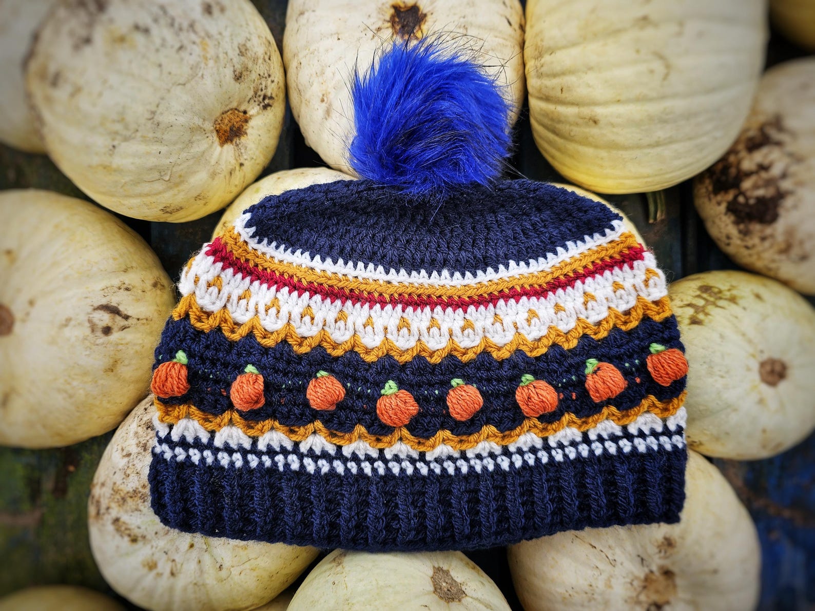 Pumpkin Patch Hat- (crochet Pattern for Baby-adult Sizes, Does Not Include Finished Item) - Etsy