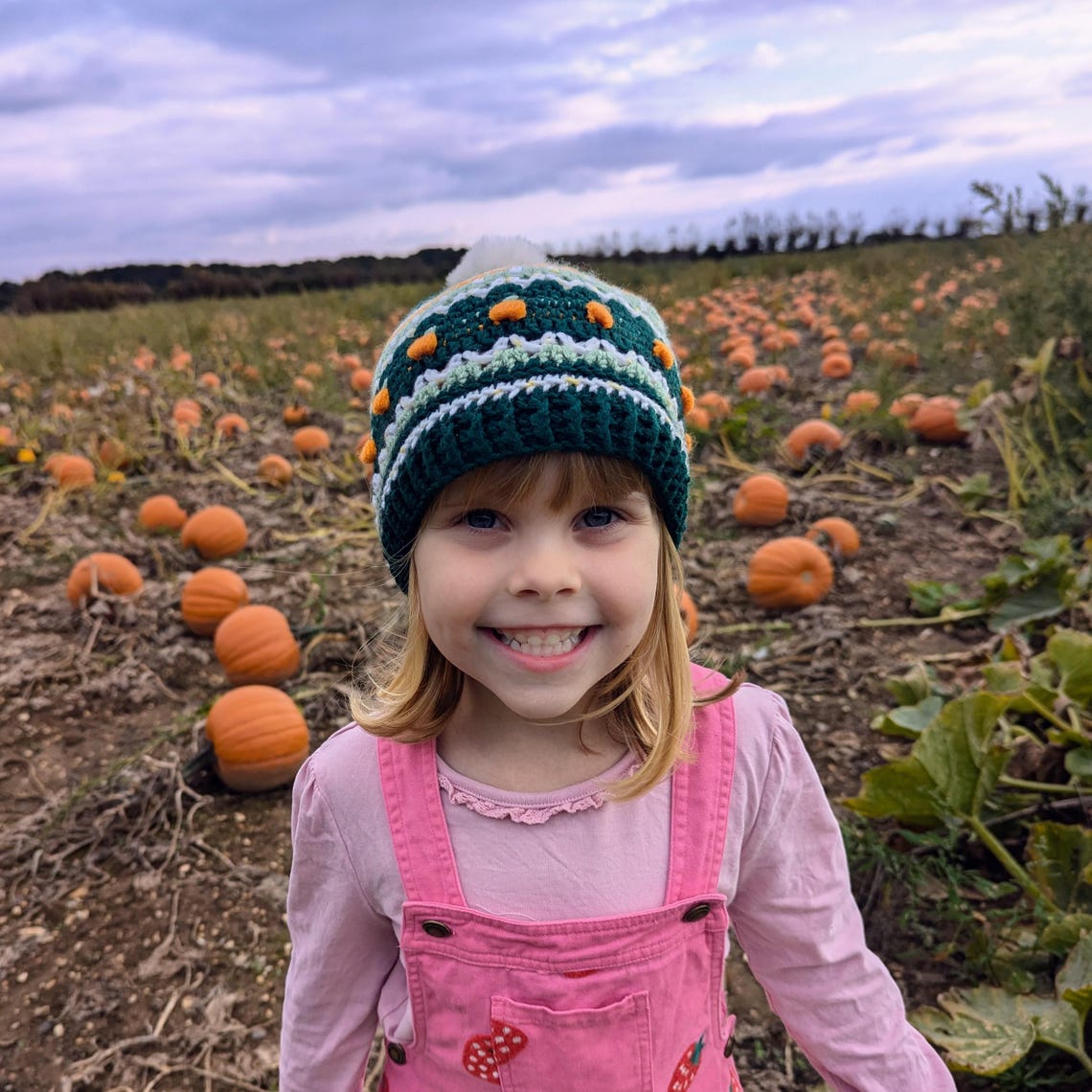 Pumpkin Patch Hat- (crochet Pattern for Baby-adult Sizes, Does Not Include Finished Item) - Etsy
