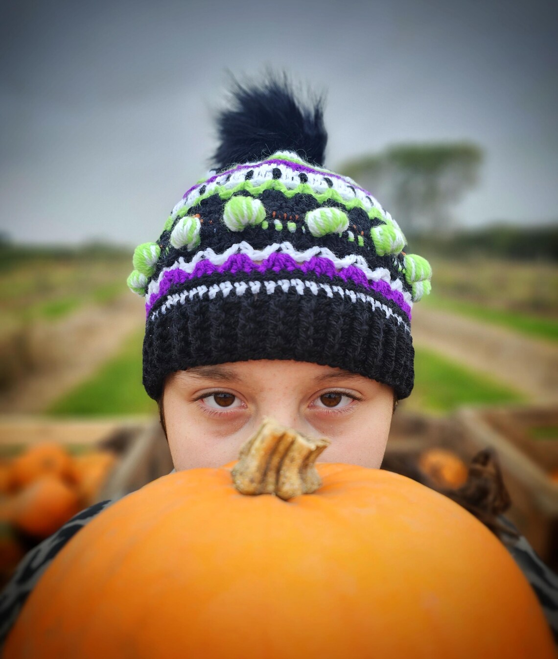 Pumpkin Patch Hat- (crochet Pattern for Baby-adult Sizes, Does Not Include Finished Item) - Etsy