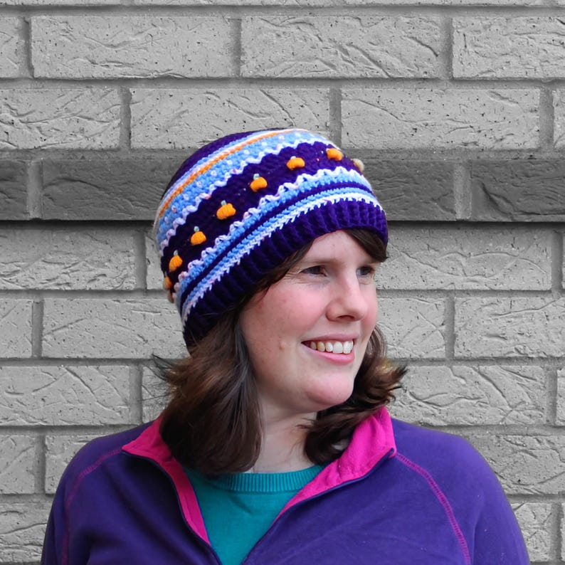 Pumpkin Patch Hat- (crochet Pattern for Baby-adult Sizes, Does Not Include Finished Item) - Etsy