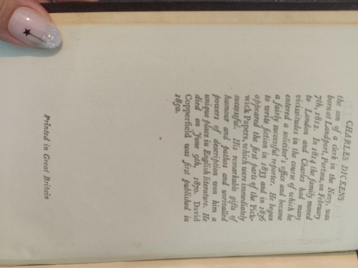 David Copperfield by Charles Dickens - the Old Curiosity Shop 1953 ...