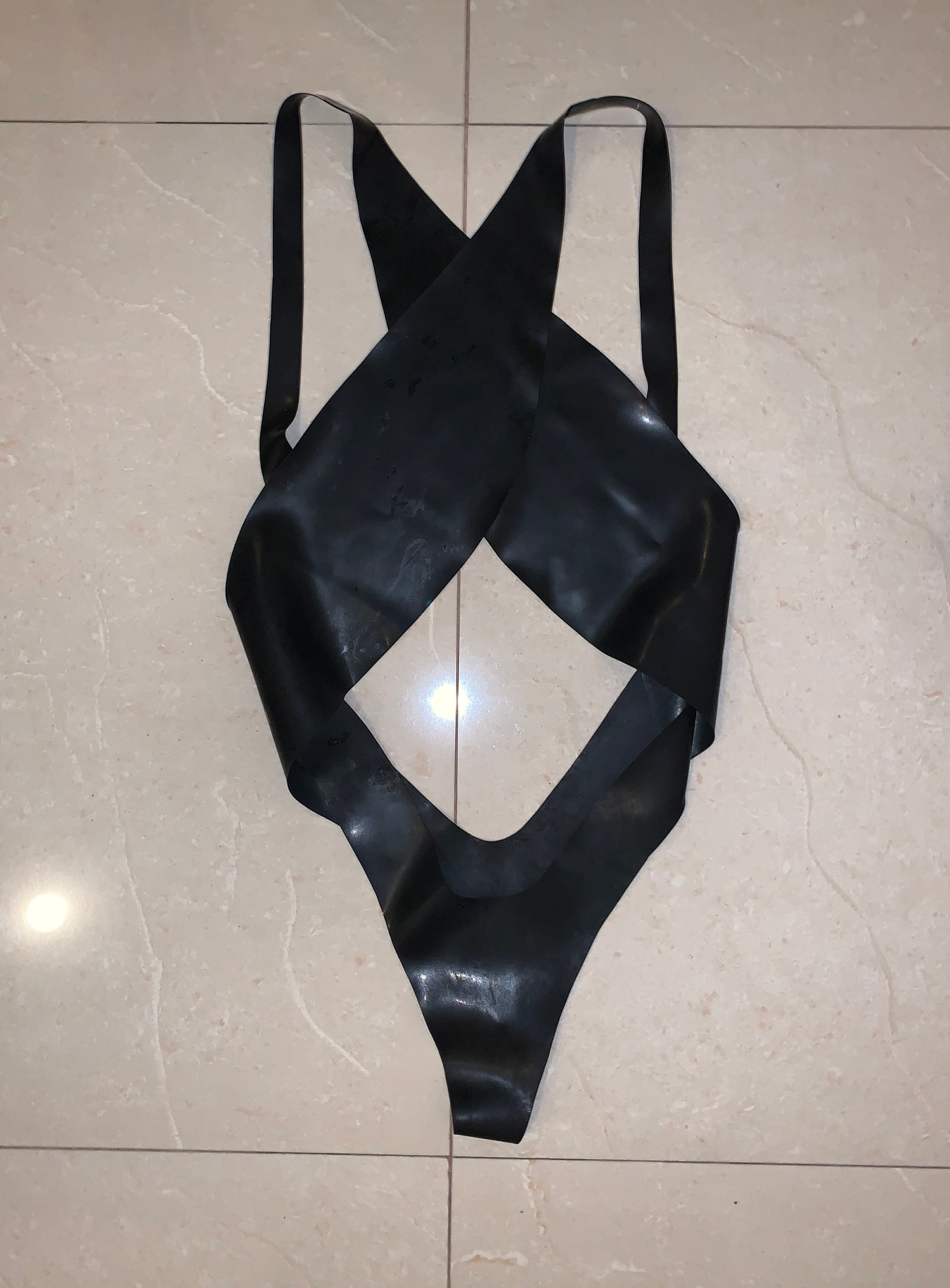 LATEX Wrap Around G-STRING BODY - Etsy