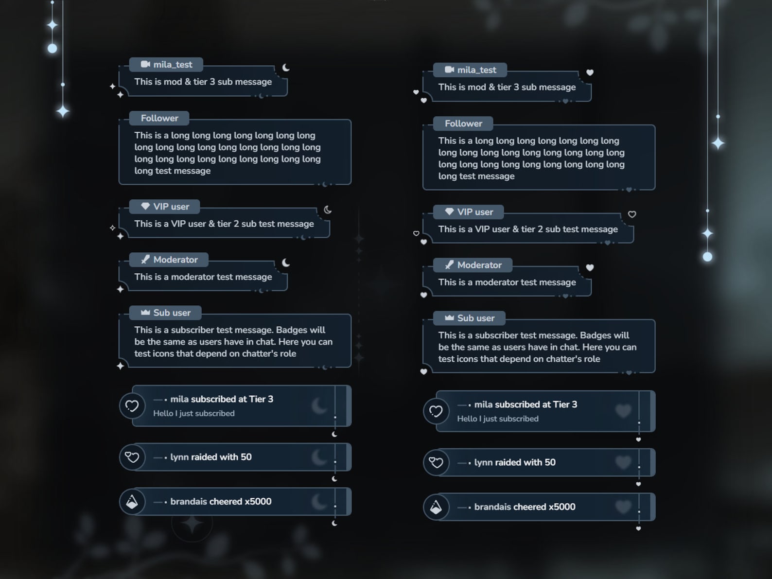 Chat Widget Streamelements [multiple Decor Options] - Etsy Canada