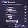 Chat Widget Streamelements multiple Decor Options - Etsy