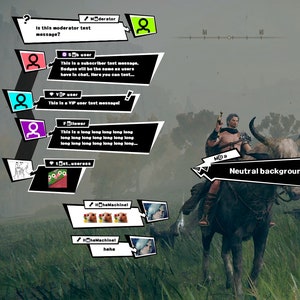 Persona 5 Styled Chat | STREAMELEMENTS TWITCH - Etsy