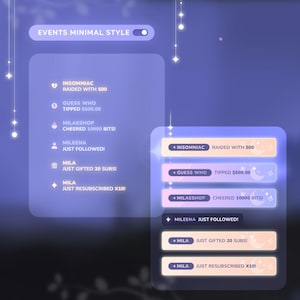 Chat Widget for Twitch Streamelements | Different Roles Styling ...