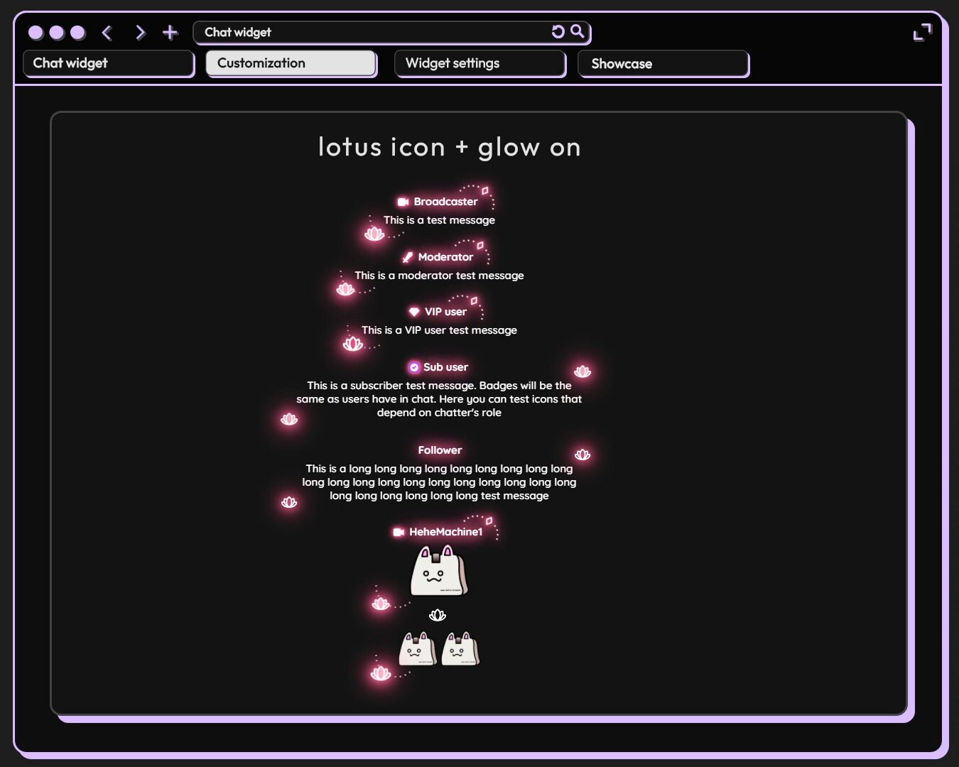 Chat Widget for Twitch Streamelements Different Roles - Etsy Canada