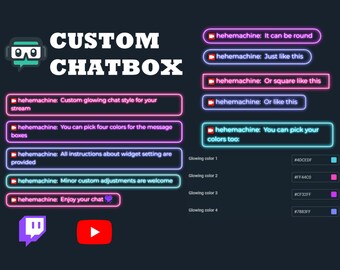 Twitch Chat Box - Etsy