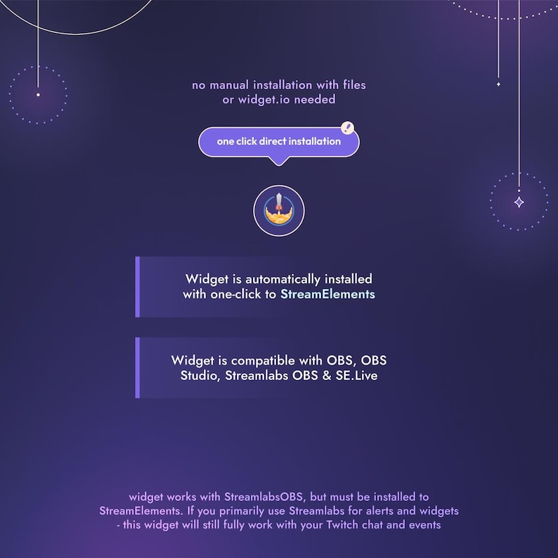 Chat Widget for Twitch Streamelements | Different Roles Styling + Alerts in Chat - Etsy