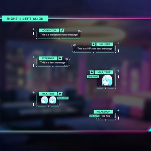 Chat Widget Streamlabs & Streamelements [3] - Etsy