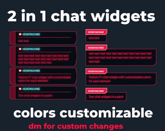 Cyberpunk Twitch Chat - Etsy
