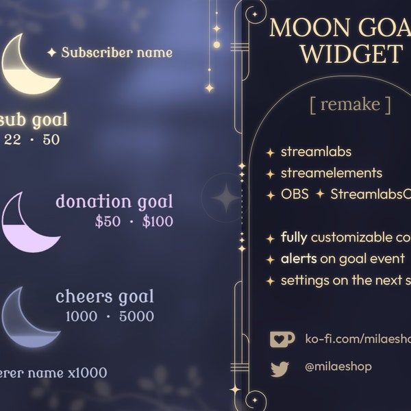 Follower Goal Widget - Etsy