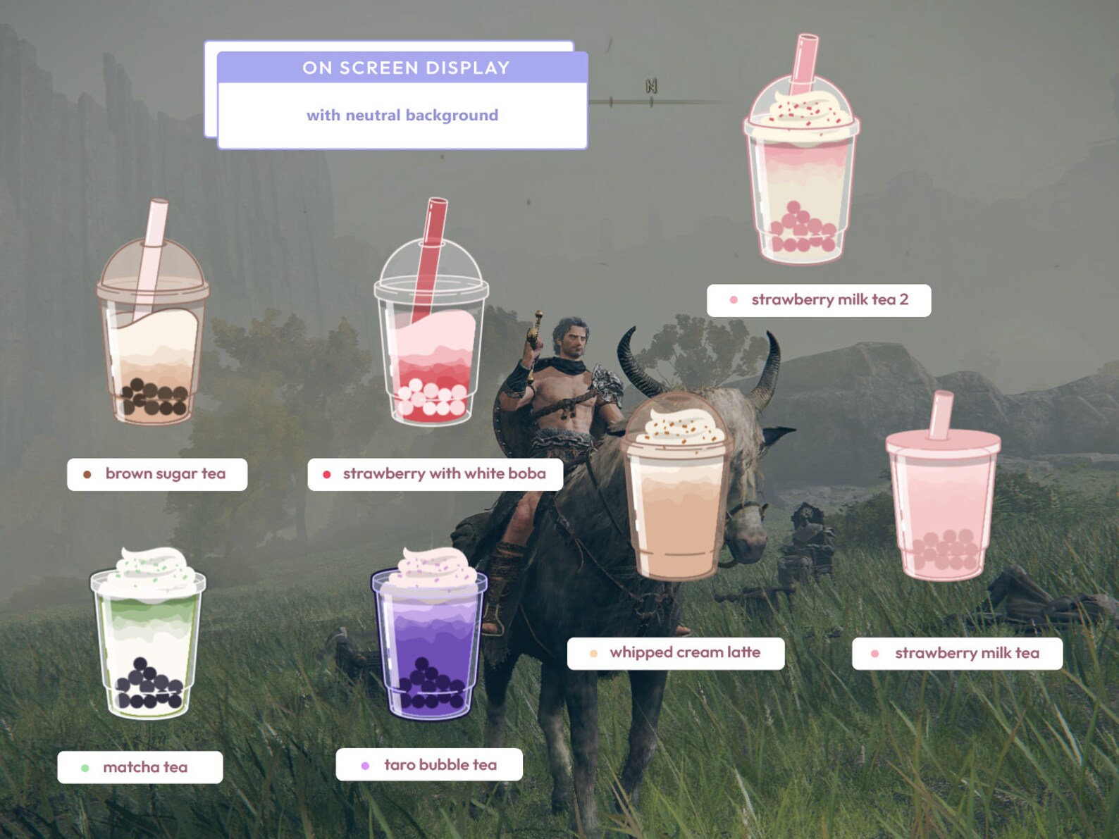 Goal Widget Bubble Tea | Twitch/yt Streamelements - Etsy